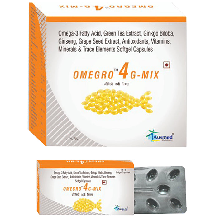 Buy Omegro 4G-Mix Softgel Capsule Online| Classic Derma – Classic Derma - US
