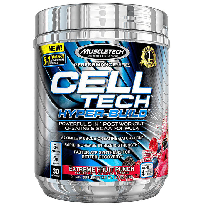 Buy Muscletech Performance Series Cell Tech Hyper-Build Extreme Fruit Punch | Classic Derma ...