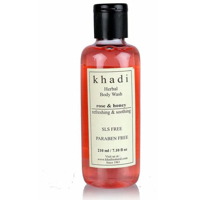 Buy Khadi Herbal Rose & Honey Bath Refreshing SLS Paraben Free Body Wash Online| Classic Derma ...