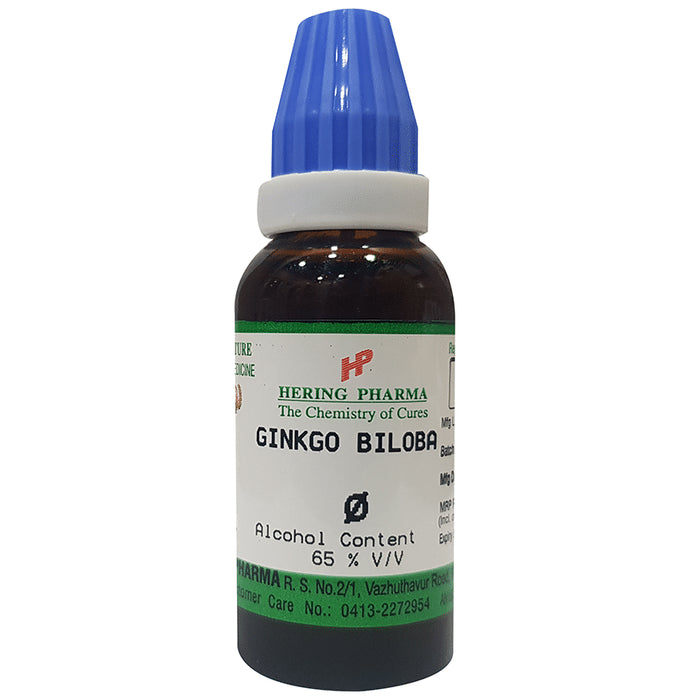 Buy Hering Pharma Ginkgo Biloba Mother Tincture Q Online| Classic Derma – Classic Derma - US