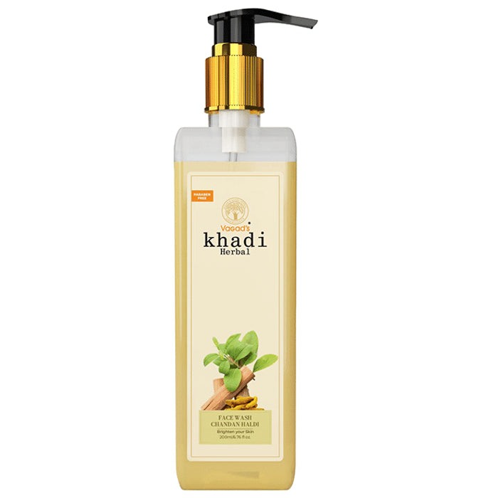 Buy Vagad's Khadi Chandan Haldi Face Wash Online| Classic Derma – Classic Derma - US