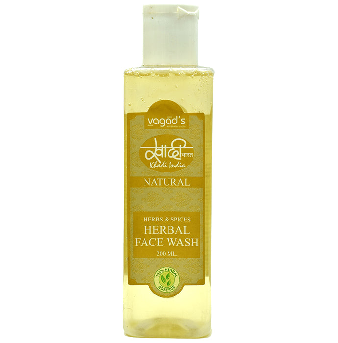 Buy Vagad's Khadi India Natural Herbal Face Wash Herbs & Spices Online| Classic Derma – Classic ...