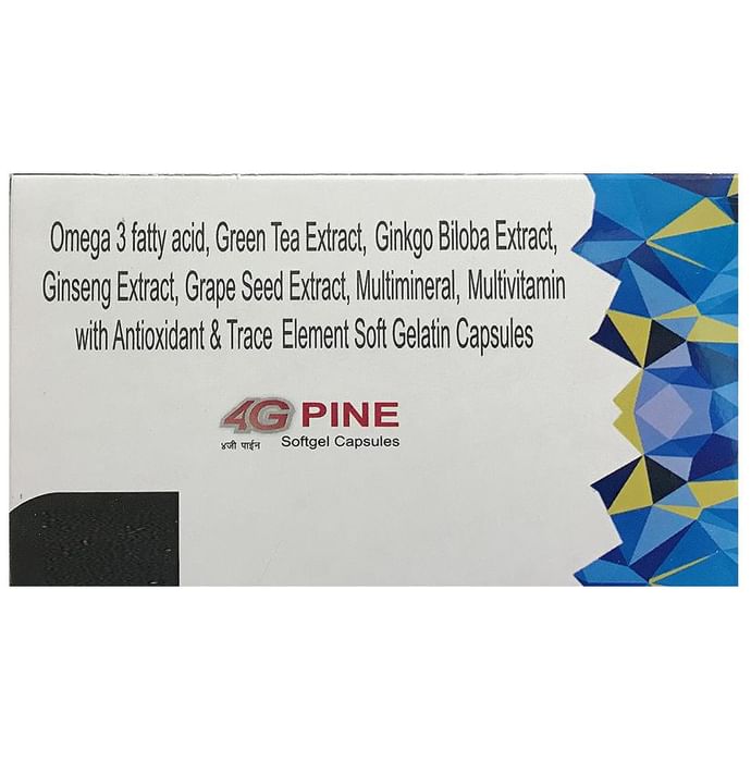 Buy 4G Pine Softgel Capsule Online| Classic Derma – Classic Derma - US