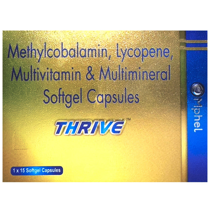 Buy Thrive Softgel Capsule Online| Classic Derma – Classic Derma - US