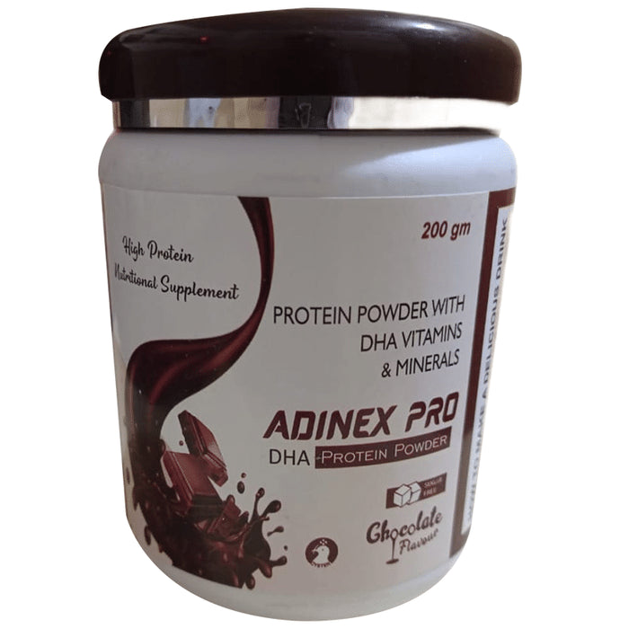 Buy Adinex Pro DHA Protein Powder Chocolate Sugar Free Online | Classic ...
