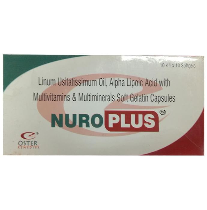 Buy Nuroplus Soft Gelatin Capsule Online| Classic Derma – Classic Derma ...