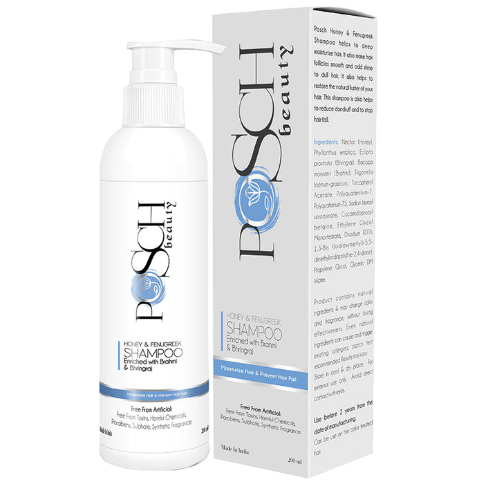 Buy Posch Honey & Fenugreek Shampoo Online | Classic Derma – Classic ...