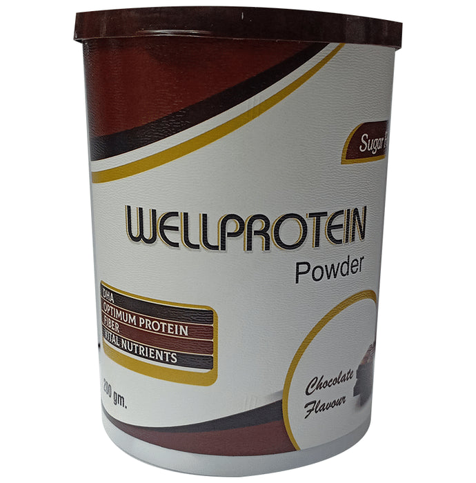 Buy Wellprotein Powder Chocolate Sugar Free | Classic Derma – Classic ...