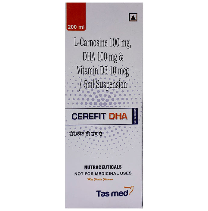 Buy Cerefit DHA Oral Suspension Mix Fruit Flavour Online | Classic ...