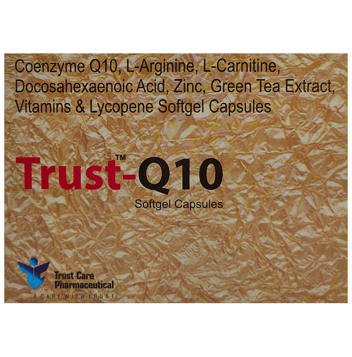 Buy Trust-Q10 Softgel Capsules Online | Classic Derma – Classic Derma - US