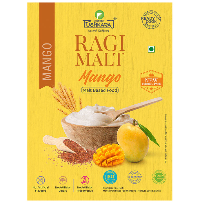 Buy Pushkaraj Ragi Malt Mango | Classic Derma – Classic Derma - US