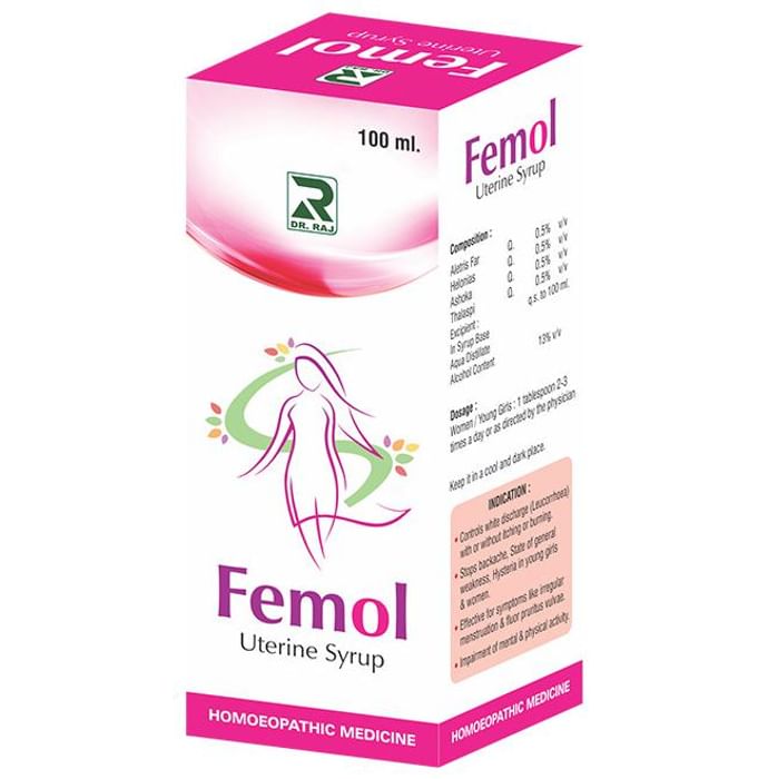 Buy Dr. Raj Femol Uterine Syrup | Classic Derma – Classic Derma - US