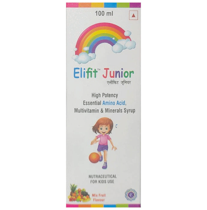 Buy Elifit Junior Syrup Mixed Fruit Online | Classic Derma – Classic ...