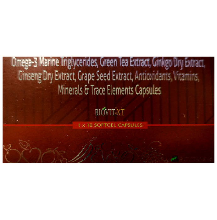 Buy Biovit Biovit-XT Soft Gelatin Capsule Online| Classic Derma ...