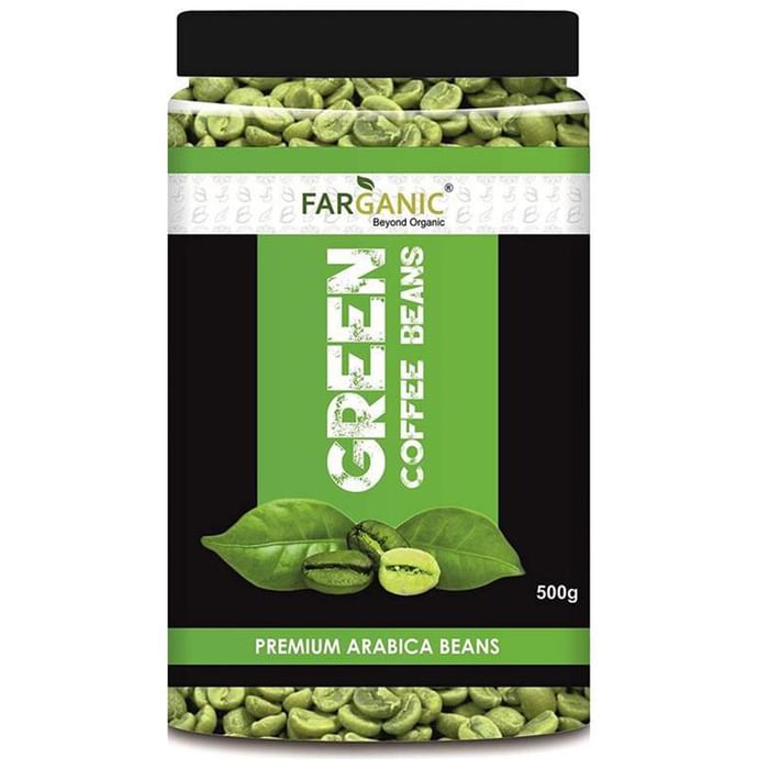 Buy Farganic Premium Arabica Green Coffee Beans Online | Classic Derma ...