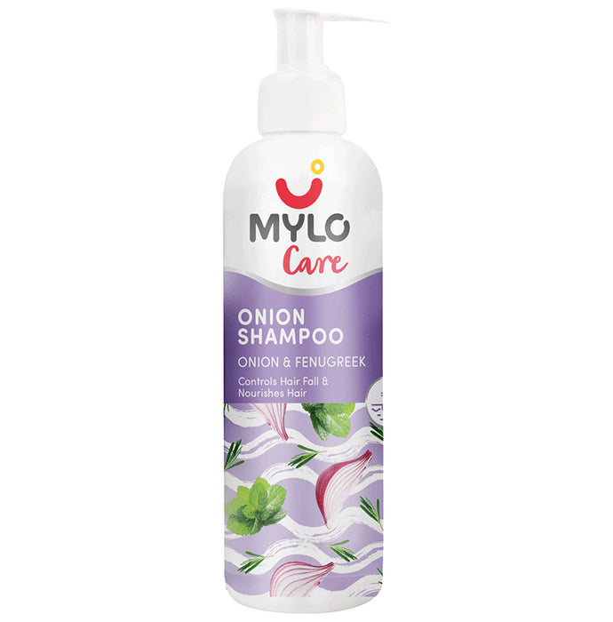 Buy Mylo Care Onion Hairfall Control Shampoo Online| Classic Derma ...
