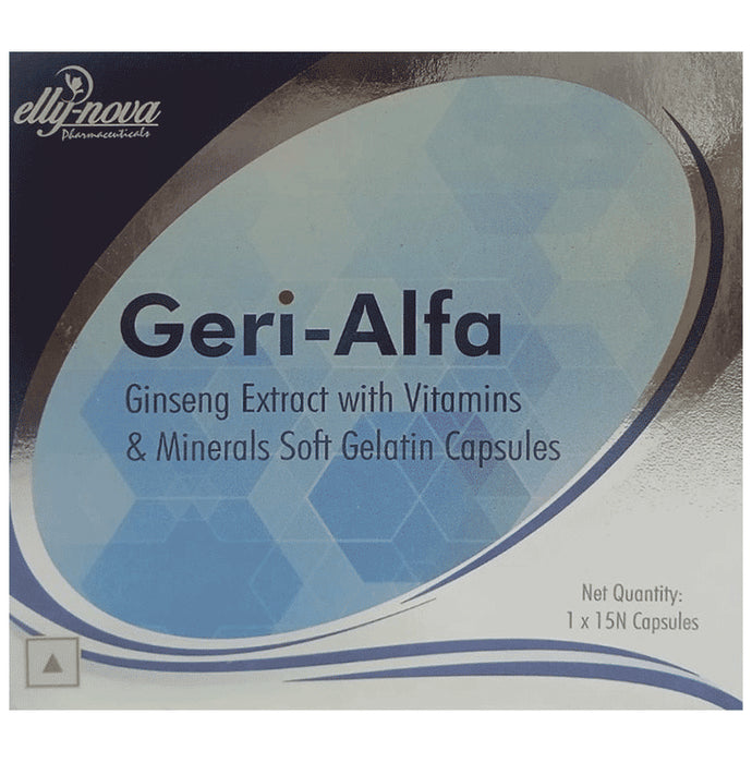 Buy Geri Alfa Soft Gelatin Capsule Online | Classic Derma – Classic ...