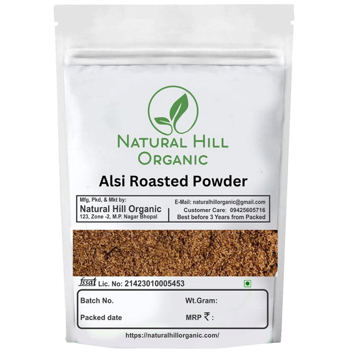 Buy Natural Hill Organic Alsi Roasted Powder | Classic Derma – Classic ...
