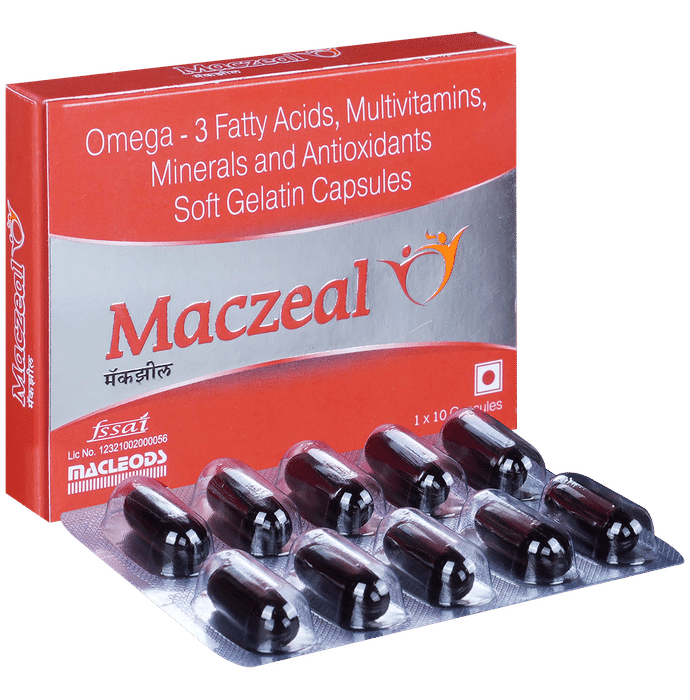 Buy Maczeal Softgel Capsule Online | Classic Derma – Classic Derma - US