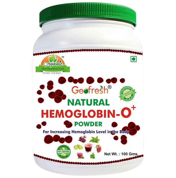 Buy Geofresh Natural Hemoglobin-O Plus Powder | Classic Derma – Classic ...