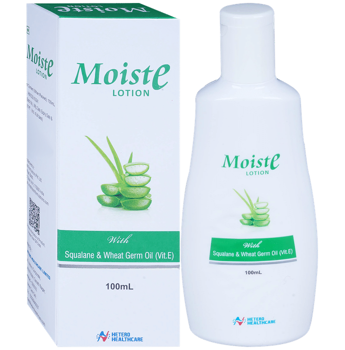Buy Moiste Lotion with Squalane & Wheat Germ Oil (Vitamin E) Online ...