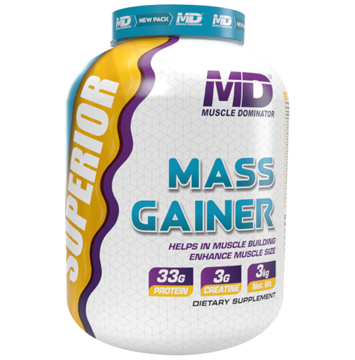 Buy Muscle Dominator Superior Mass Gainer Powder Chocolate Online ...
