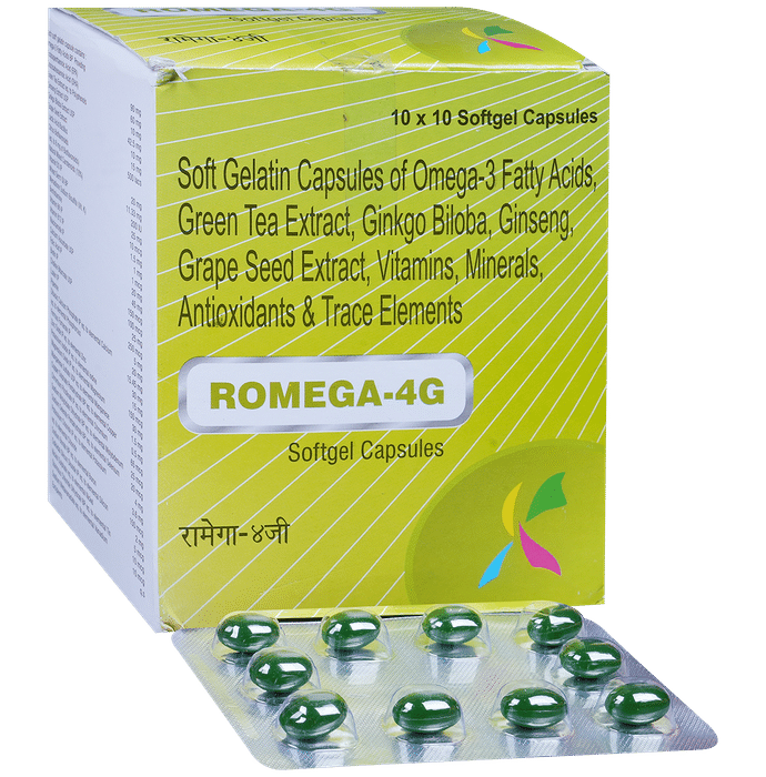 Buy Romega-4G Softgel Capsule Online| Classic Derma – Classic Derma - US