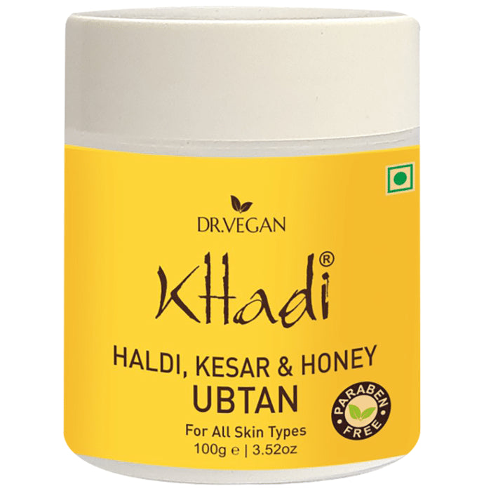 Buy Dr. Vegan Khadi Haldi, Kesar & Honey Ubtan Online| Classic Derma ...