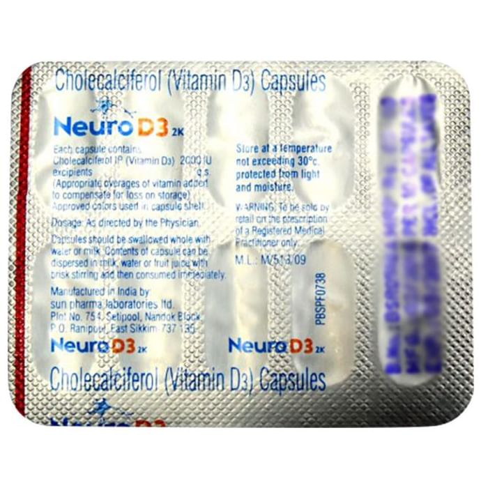 Buy Neuro D3 2K Capsule Online | Classic Derma – Classic Derma - US