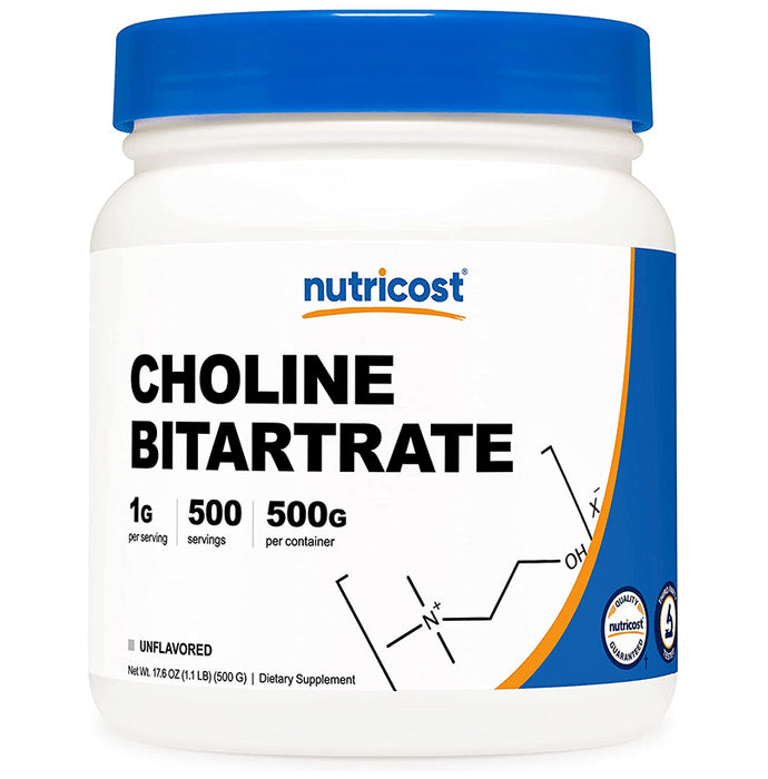 Buy Nutricost Choline Bitartrate Powder Online | Classic Derma ...