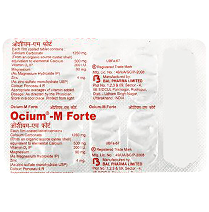 Buy Ocium M Forte Tablet Online | Classic Derma – Classic Derma - US