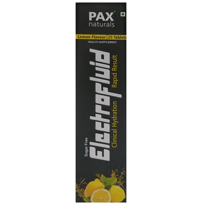 Buy Pax Naturals Electrofluid Tablet Sugar Free Lemon Online | Classic ...