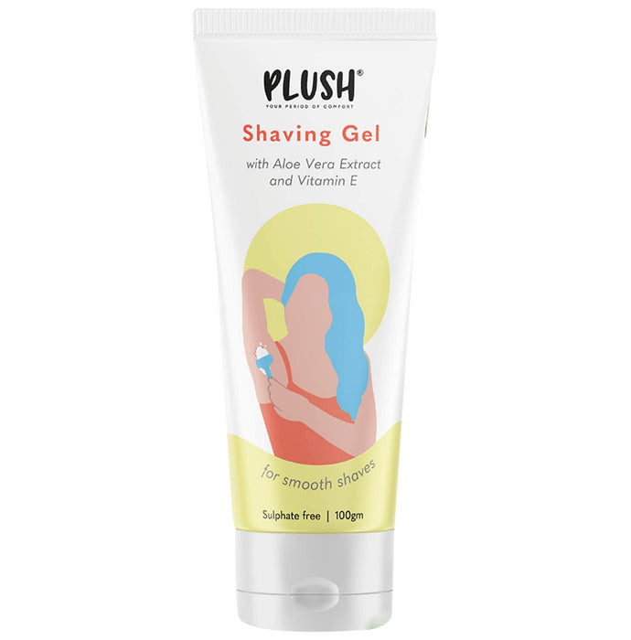 Buy Plush Shaving Gel with Aloe Vera Extract and Vitamin E Online ...