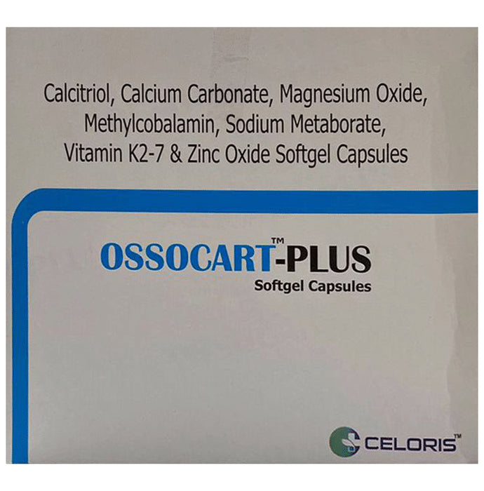 Buy Ossocart-Plus Softgel Capsule Online | Classic Derma – Classic ...