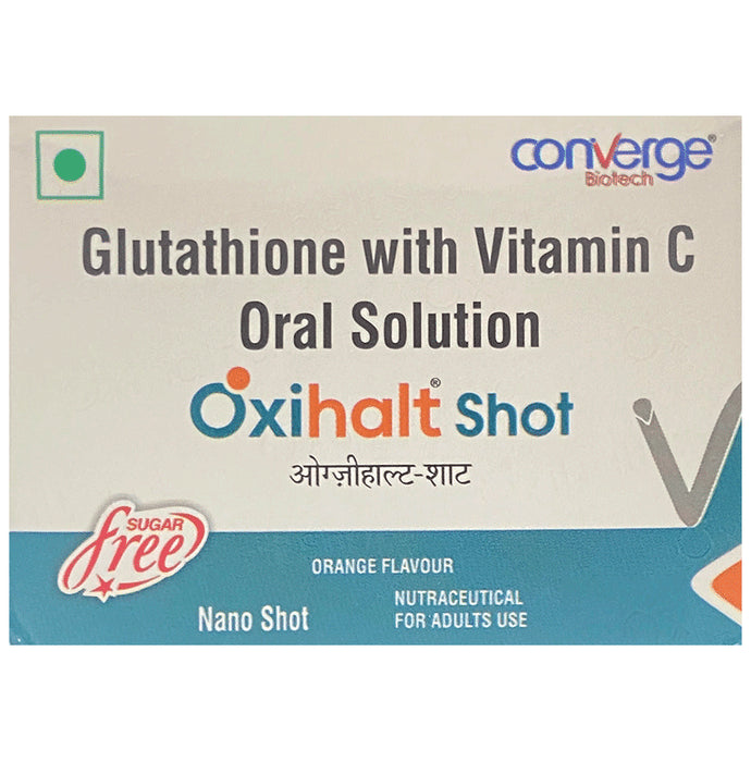 Buy Oxihalt Glutathione with Vitamin C Oral Solution Online | Classic ...