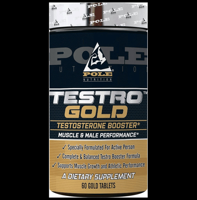 Buy Pole Nutrition Testro Gold Tablet Online | Classic Derma – Classic ...