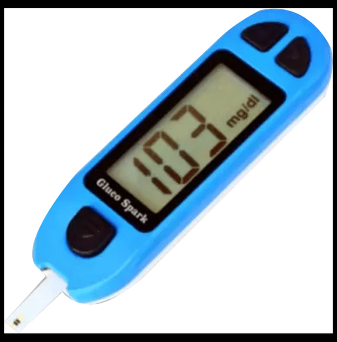 Buy Gluco Spark Bare Glucometer Sugar Test Device with Packaging ...