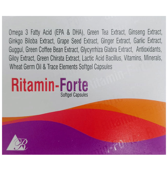 Buy Ritamin-Forte Softgel Capsule Online | Classic Derma – Classic ...