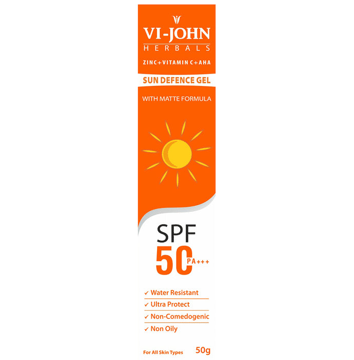 Buy VI John Sun Defence Gel SPF 50 PA+++ Online| Classic Derma ...