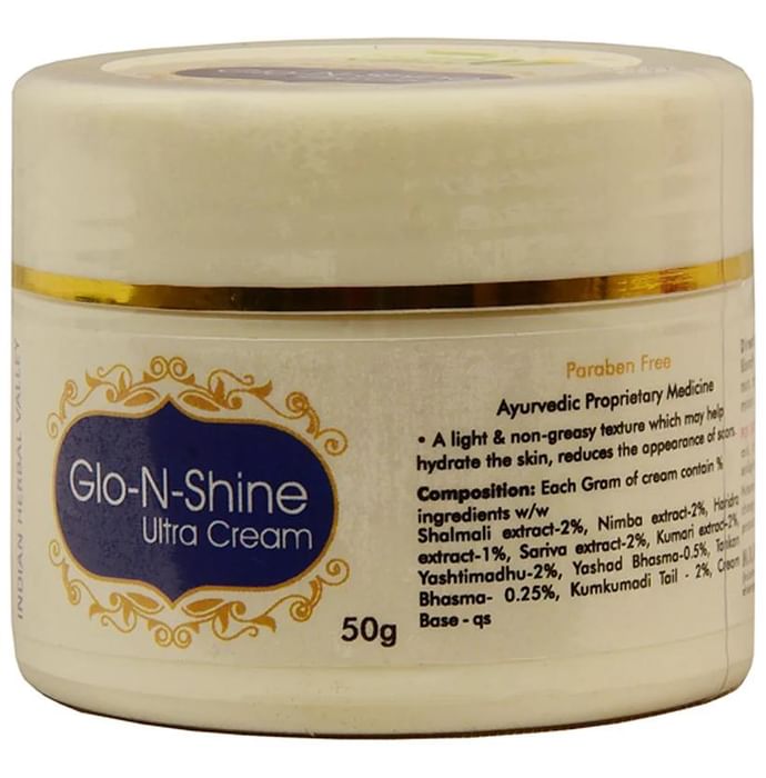 Buy Indian Herbal Valley Glo-N-Shine Ultra Cream Online| Classic Derma ...