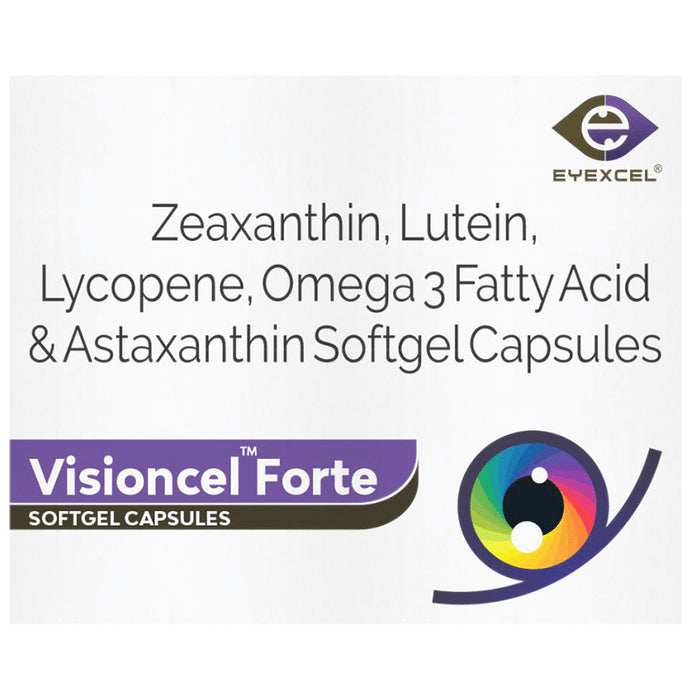 Buy Visioncel Forte Softgel Capsule Online| Classic Derma – Classic ...