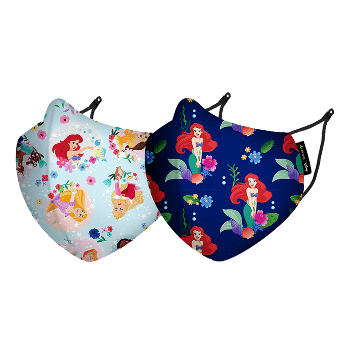Buy Nirvana Disney Face Covering Mask Small Ariel & Princess Online ...