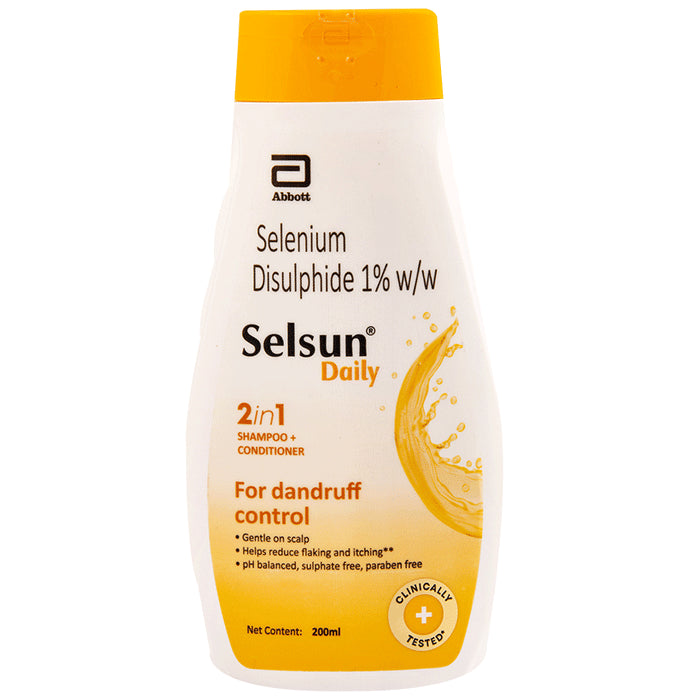Buy Selsun Daily Shampoo for Dandruff Control Online | Classic Derma ...