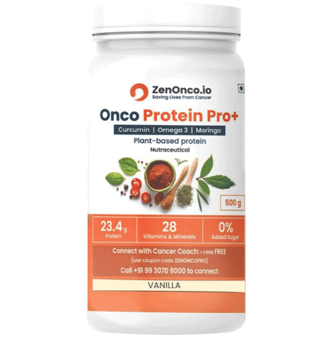 Buy MediZen Onco Protein Pro+ 23.4gm Powder Vanilla Online | Classic ...