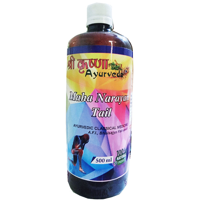 Buy Shri Krishna Ayurveda Maha Narayan Tail Online | Classic Derma ...