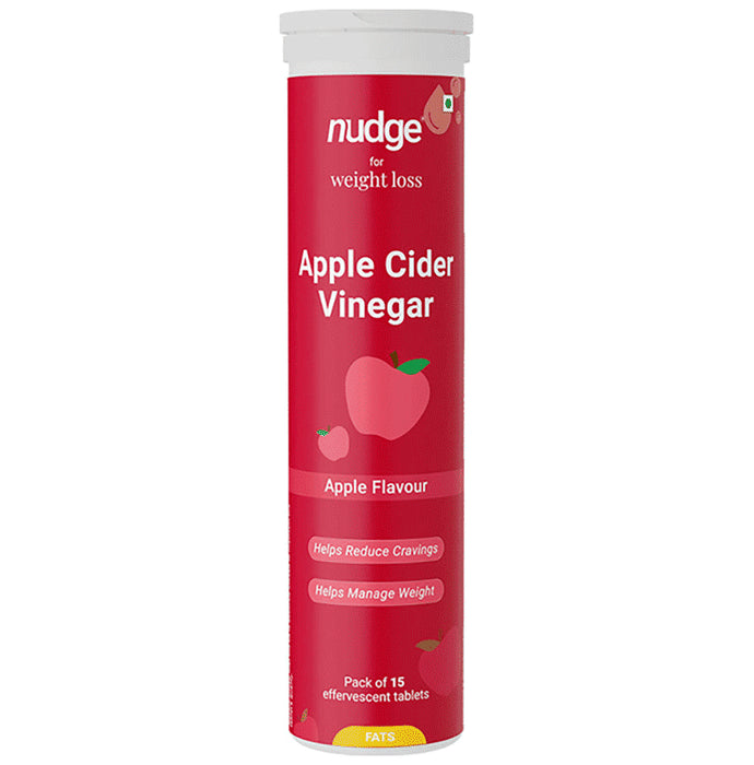 Buy Nudge Apple Cider Vinegar Effervescent Tablet Apple Online| Classic ...