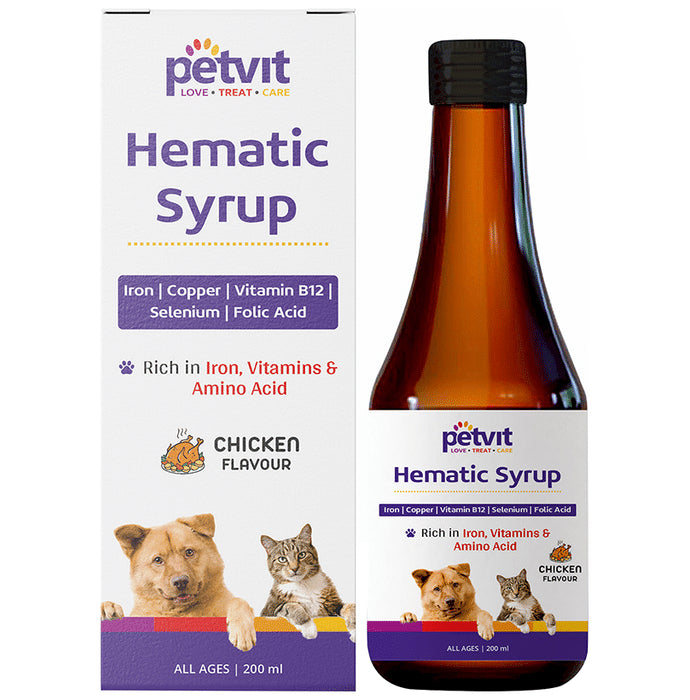 Buy Petvit Hematic Syrup | Classic Derma – Classic Derma - US