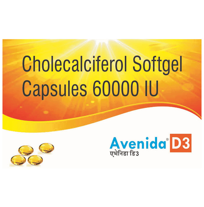 Buy Avenida D3 Softgel Capsule Online| Classic Derma – Classic Derma - US