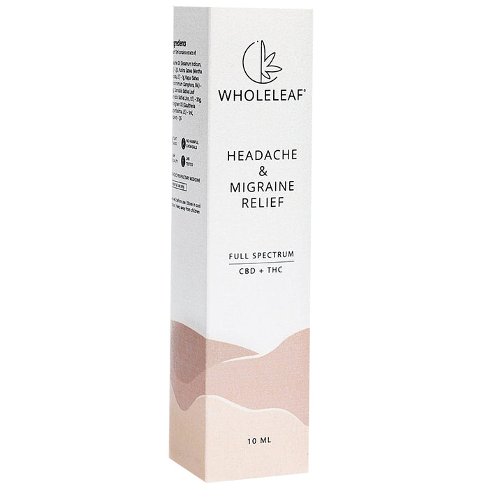 Buy Wholeleaf Headache & Migraine Relief Oil (CBD) Online | Classic ...