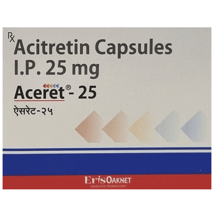Buy Aceret 25 Capsule Online | ClassicDerma – Classic Derma - US